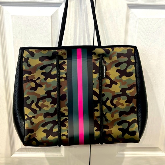Prenelove | Bags | Prenelove Neoprene Tote With Matching Pouch | Poshmark